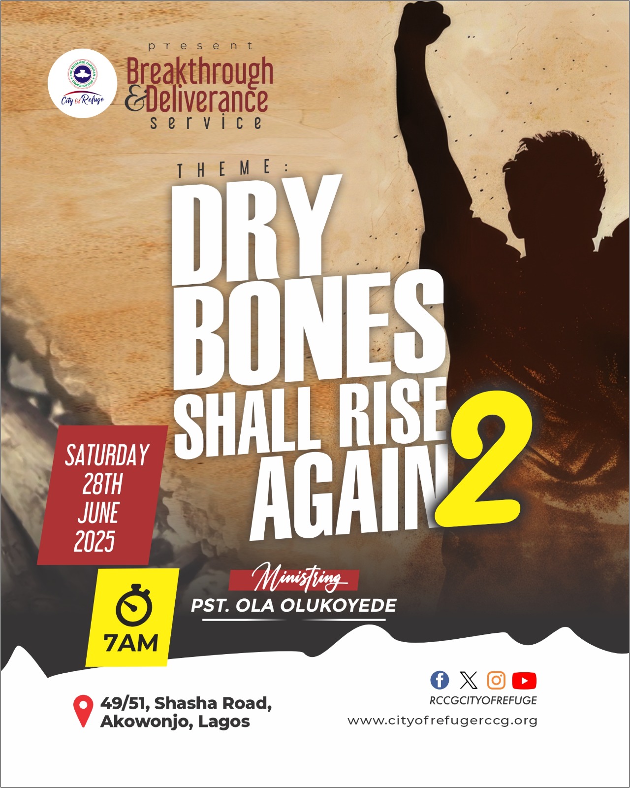 Prayer Points for June 27th Prayer Network – RCCG City of Refuge